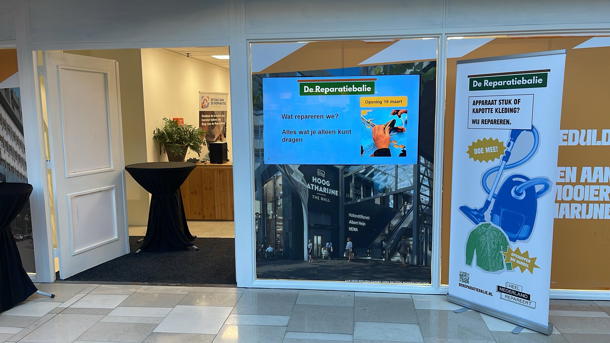 Gratis spullen repareren bij De Reparatiebalie - Centrum Utrecht